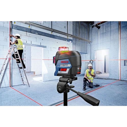 Bosch 30m Red Multiline Laser Level with Tripod, 3 Lines, 360° GLL 3-80 ...