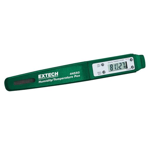 Extech Pocket Humidity/Temperature Pen, -10 to 50°C, 20 to 90%RH 44550 ...