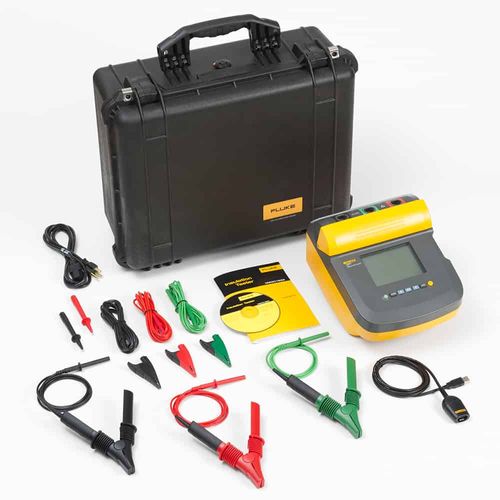 Fluke Insulation Resistance Tester Kit, CAT IV 600V, 250V - 5000V 1550C ...