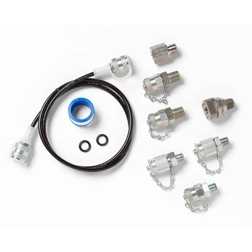 Fluke Premium Pressure Transmitter Test Hose Kit, 10,000 PSI 700TTH10K ...