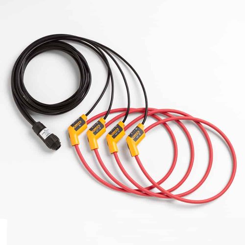 Fluke Shielded 4-Phase AC Current Flexi Probe Set, 3000A FS17X5-TF-II ...