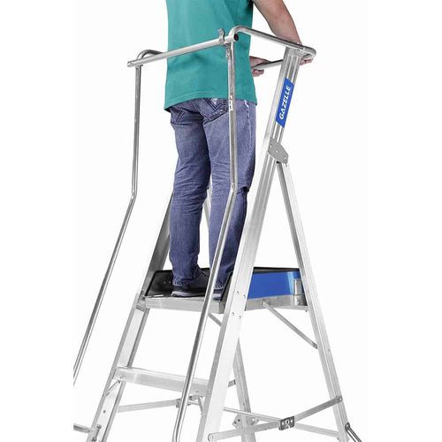 Buy Gazelle G5808 8ft Aluminium Platform Ladder Online in UAE | Maintive