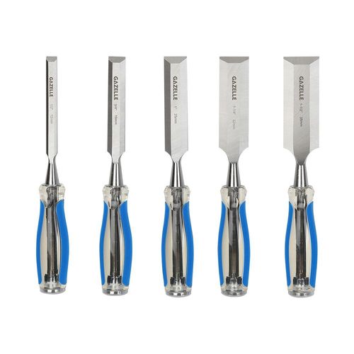 Gazelle 5-Piece Wood Chisel Set, 1/2 - 1 1/2 In. G80372: Shop Online at ...