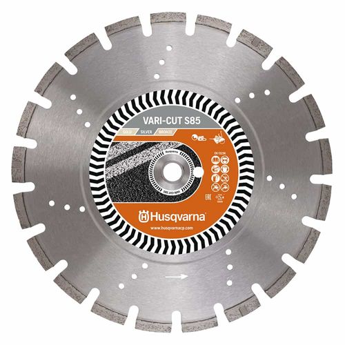 Husqvarna VARI-CUT S85 400x25.4mm Segmented Diamond Saw Blade for ...