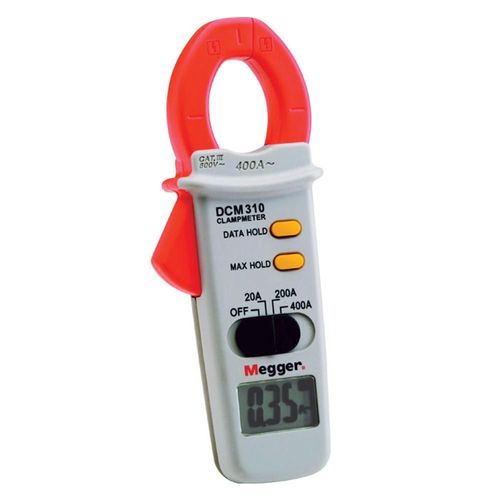 Megger DCM310 Compact Clamp Meter, 400A, 27mm Jaw, CAT III 600V 1000-303: Shop Online at Best ...