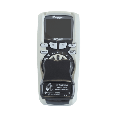 Megger AVO 850 True RMS Digital multimeter, 1000V, 10A, CAT IV 600V ...