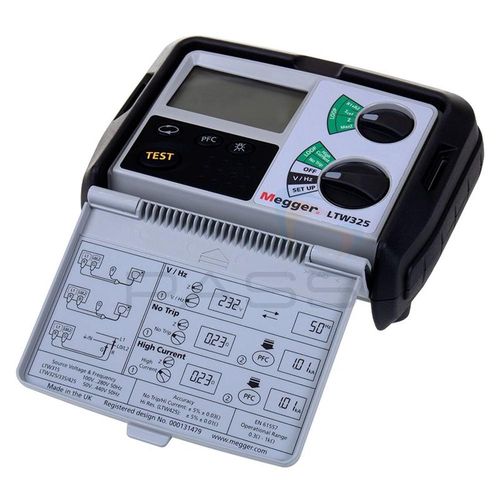 Megger LTW325-EU-BS Loop Impedance Tester - Two Wire Non Tripping with ...