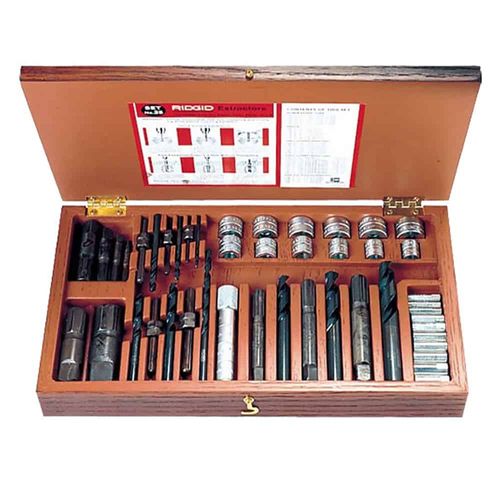 Ridgid Screw And Pipe Extractor Set, 1/8-1 In 35590: Shop Online at ...