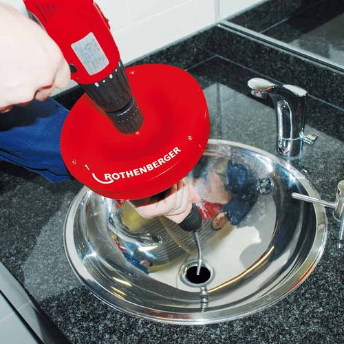 Rothenberger ROSPI 6 H+E Plus - Hand Held Drain Cleaner, 6mmx4.5m 72090 ...