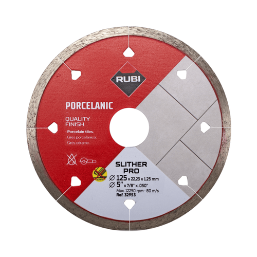 Rubi Slither Blade 115 Pro 4.5 In. Diamond Blade (115mm) - for ...